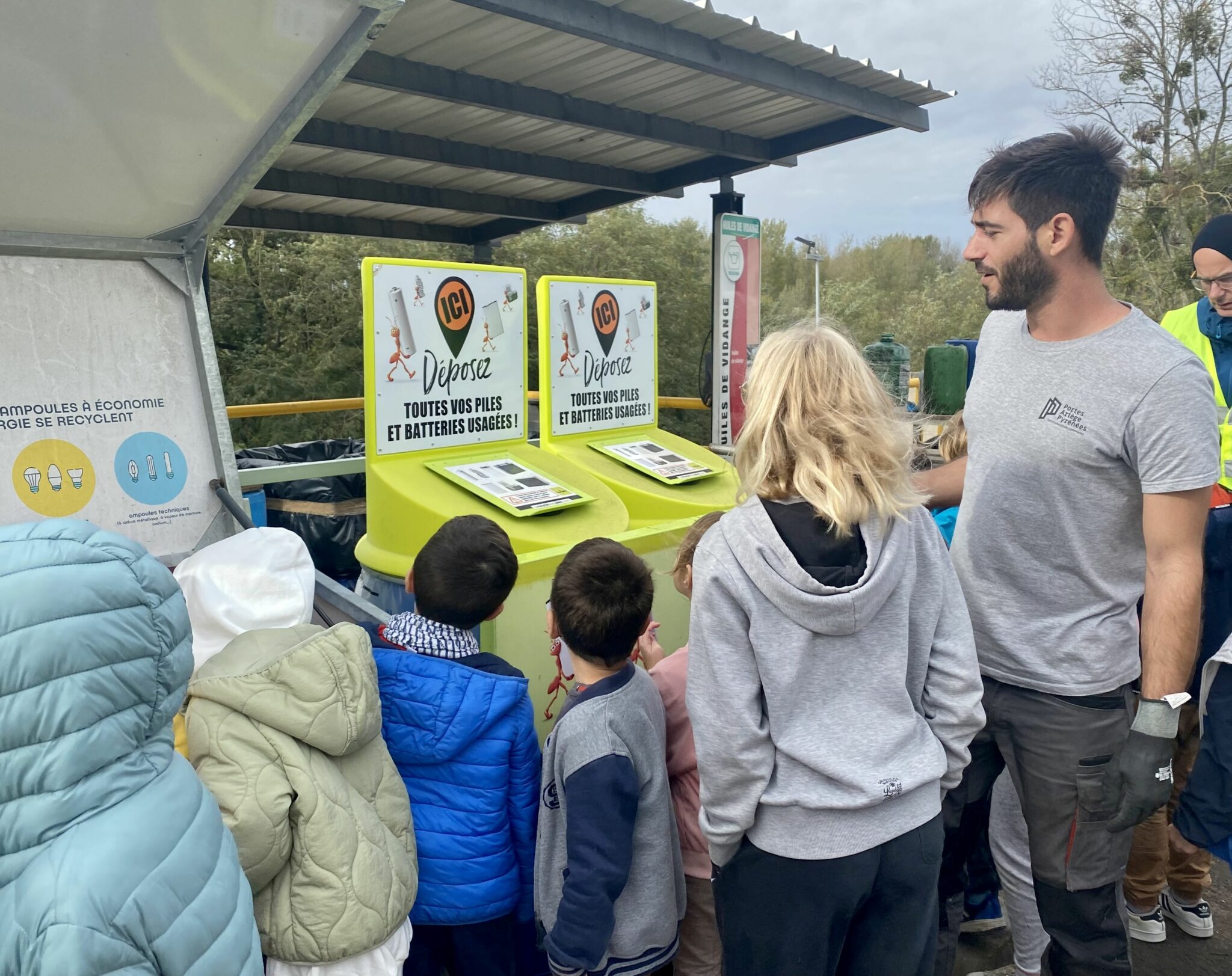 Un groupe d'enfants de Mazères découvre le fonctionnement de la ...