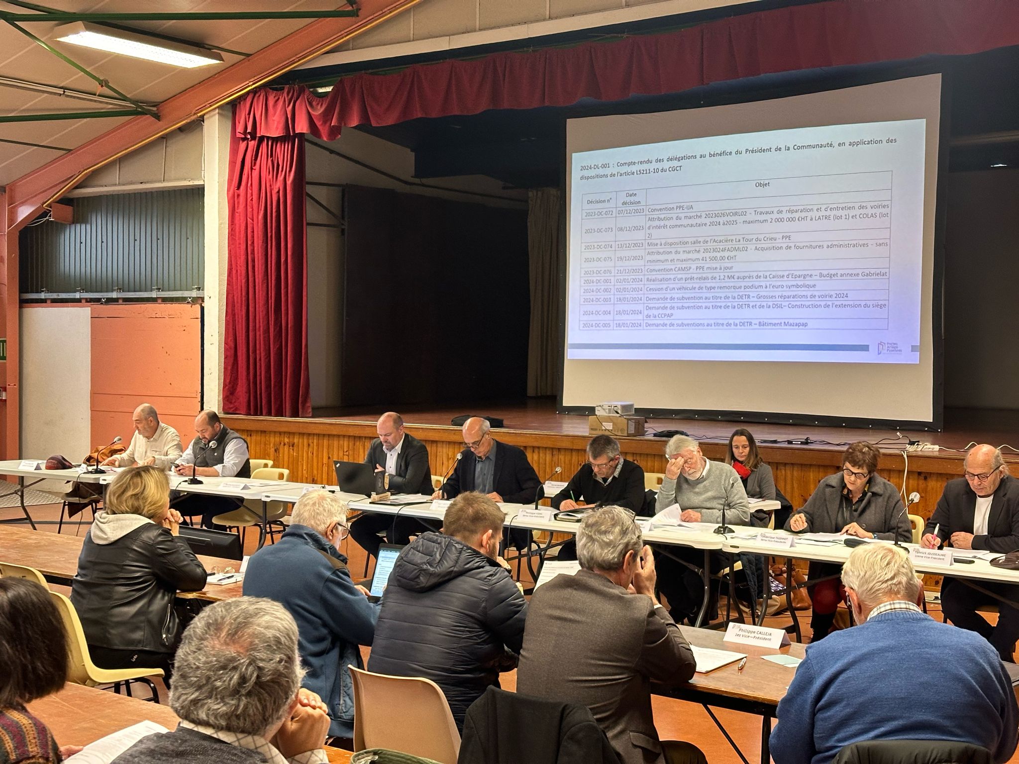 Principales décisions du conseil communautaire - Communauté de Communes ...