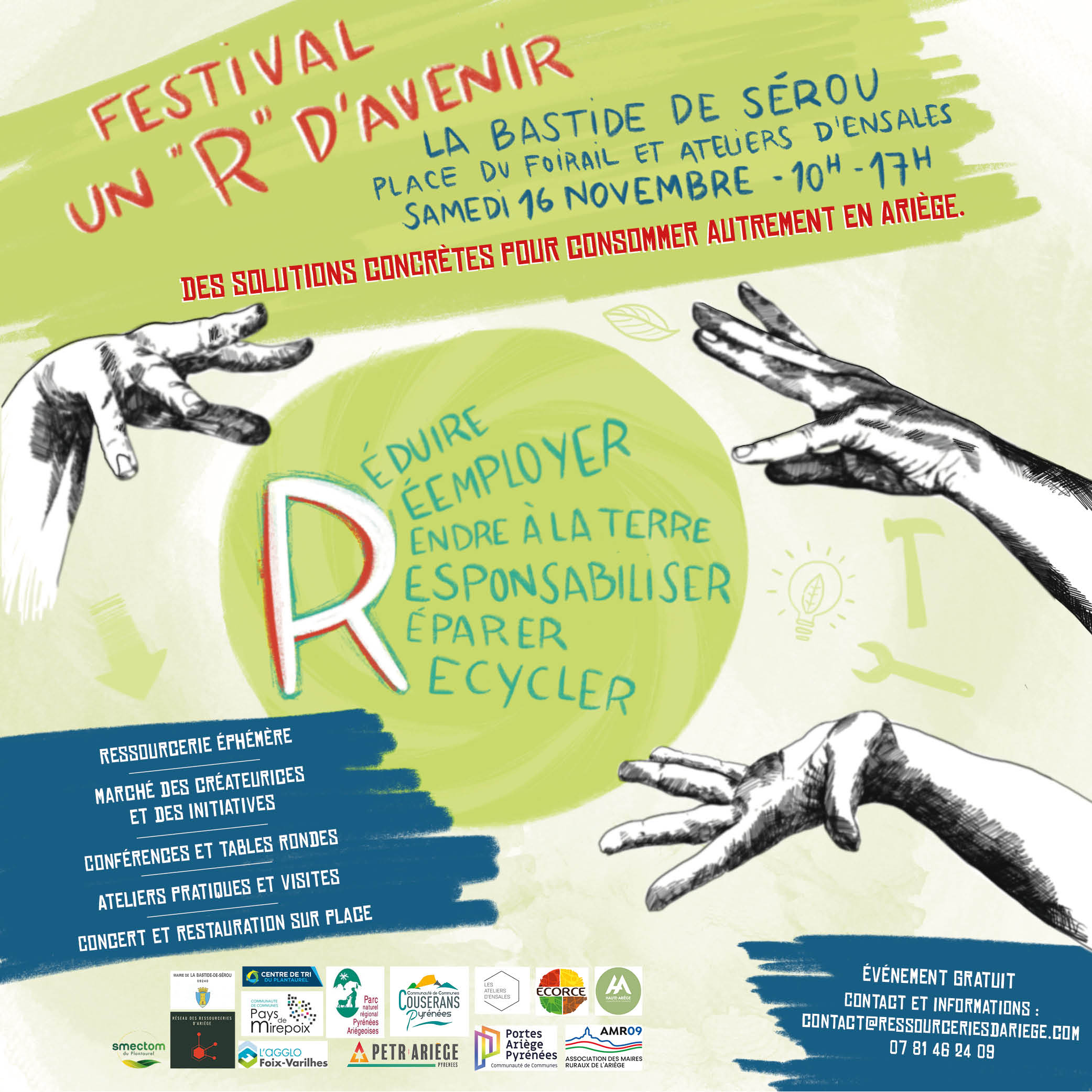 La CCPAP s'engage et soutient le Festival un "R" d'Avenir le 16 novembre autour des solutions ...